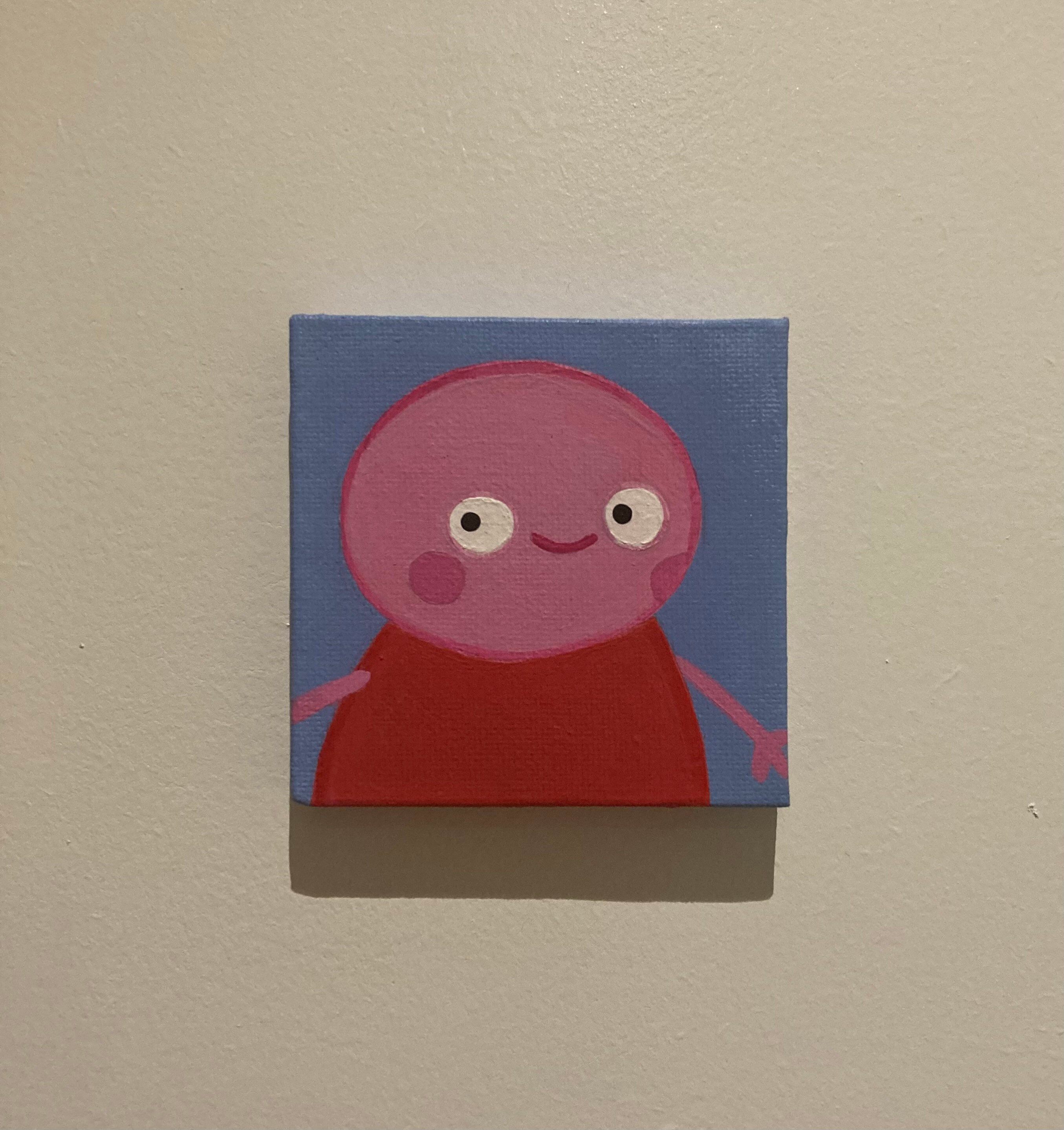 Pepa Pig Meme Painting - Etsy