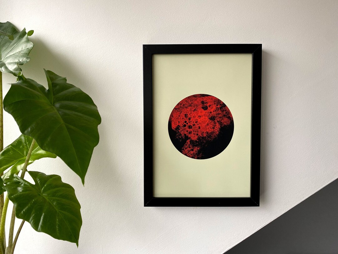 Mars Planet Art Print - Etsy