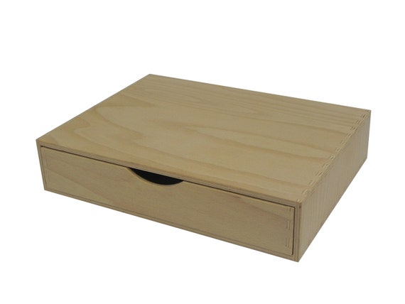 Wooden Drawer Type A4 Wide Drawers 33cm X 25cm X 7cm Box - Etsy