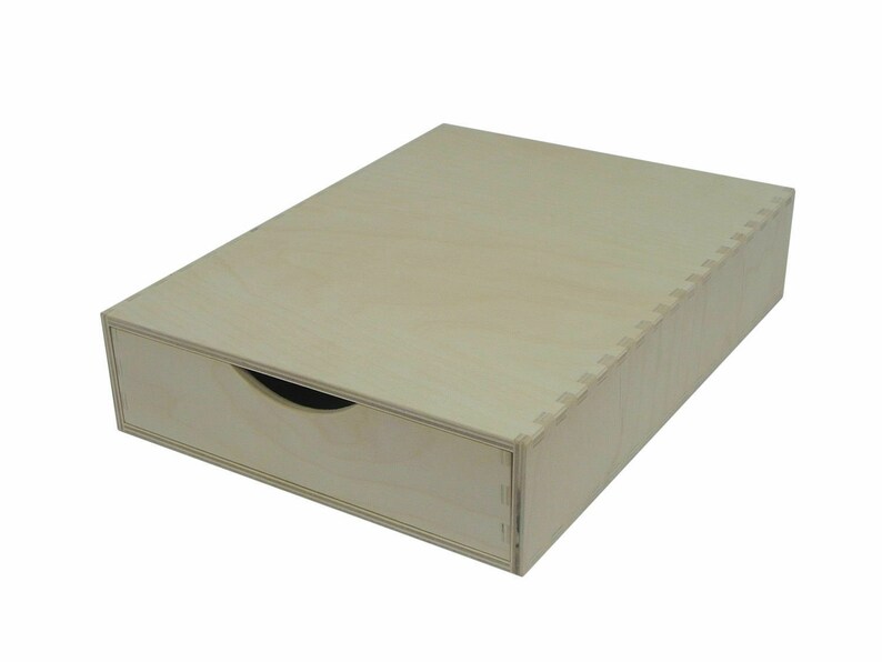 Wooden Drawer Type A4 Straight Drawers 33cm X 25cm X 7cm - Etsy UK