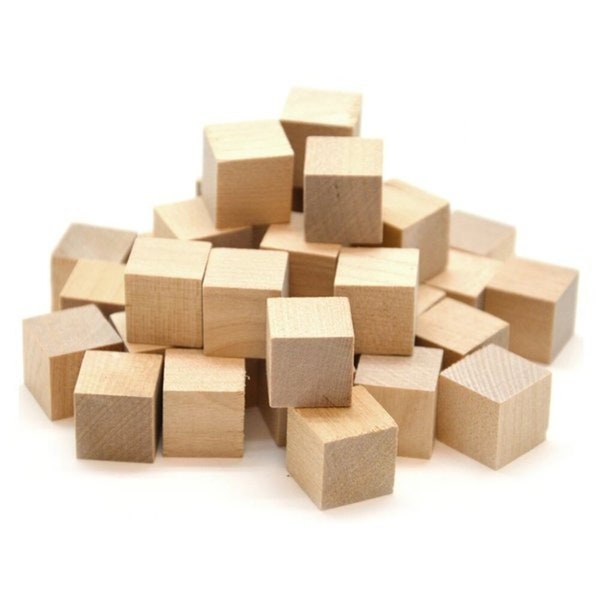 Wooden Cube - Etsy UK