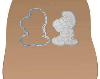 Smurf Cookie Cutter - Etsy