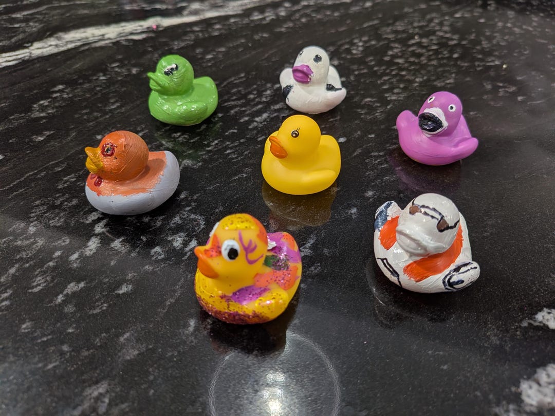 ARC Raiders Ducks - Full Set of 7 (mini-ducks) - Etsy