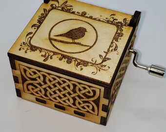 Hand Crank Music Box - Etsy