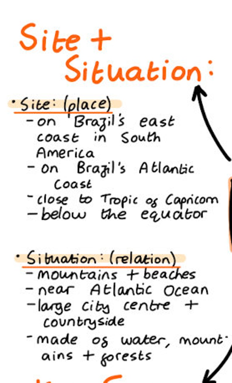 GCSE Edexcel Geography Case Studies - Etsy