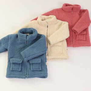 Cozy Plush Jacket for Girls (ages 2-7) – Soft, Warm, and Stylish Winter ...