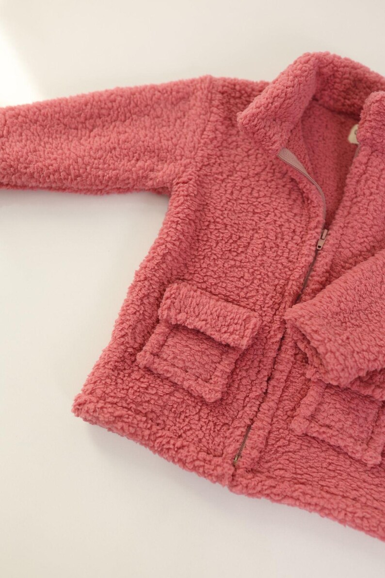 Cozy Plush Jacket for Girls (ages 2-7) – Soft, Warm, and Stylish Winter ...