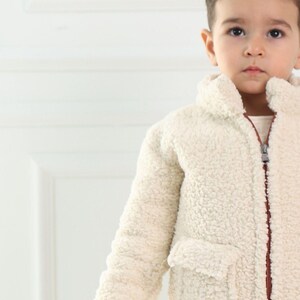 Cozy Plush Jacket for Girls (ages 2-7) – Soft, Warm, and Stylish Winter ...