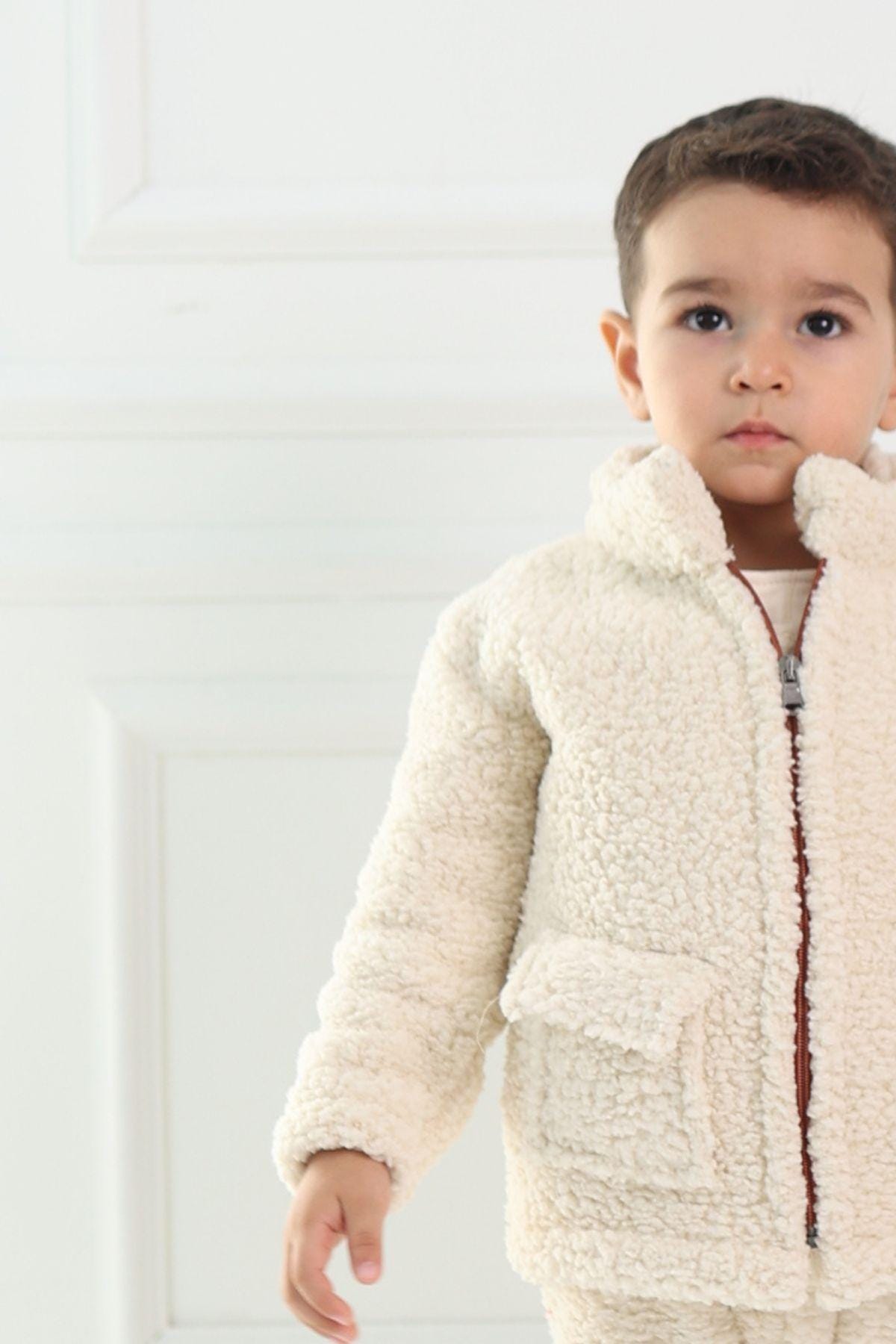 Cozy Plush Jacket for Girls (ages 2-7) – Soft, Warm, and Stylish Winter ...