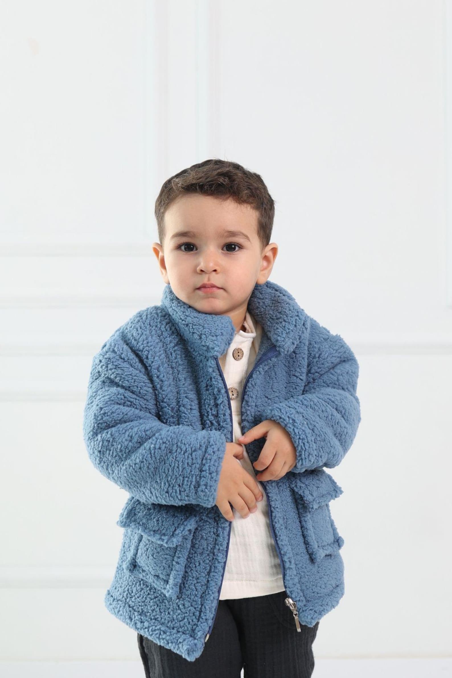 Cozy Plush Jacket for Girls (ages 2-7) – Soft, Warm, and Stylish Winter ...