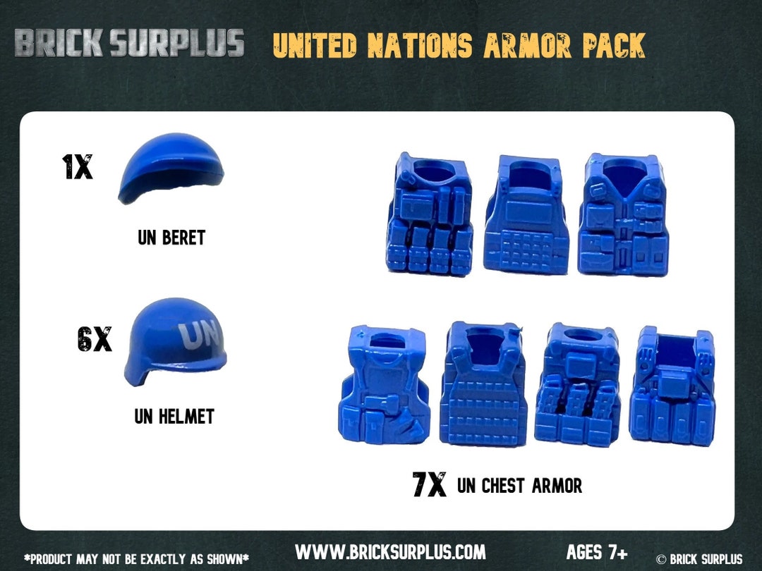 United Nations Armour and Helmet Pack - Etsy