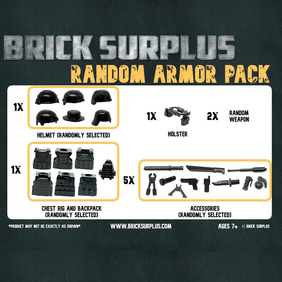 Random Armor Pack - Etsy