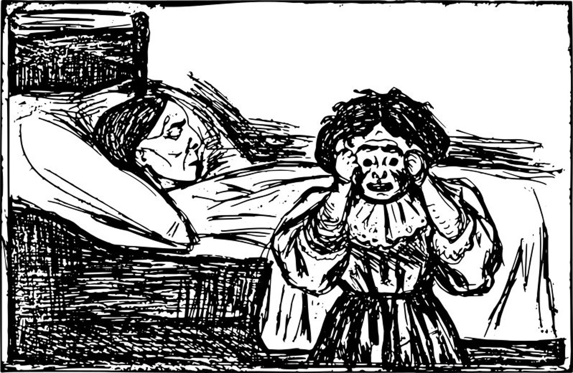 Printable Coloring Book Edvard Munch Collection PLUS Short Biography ...