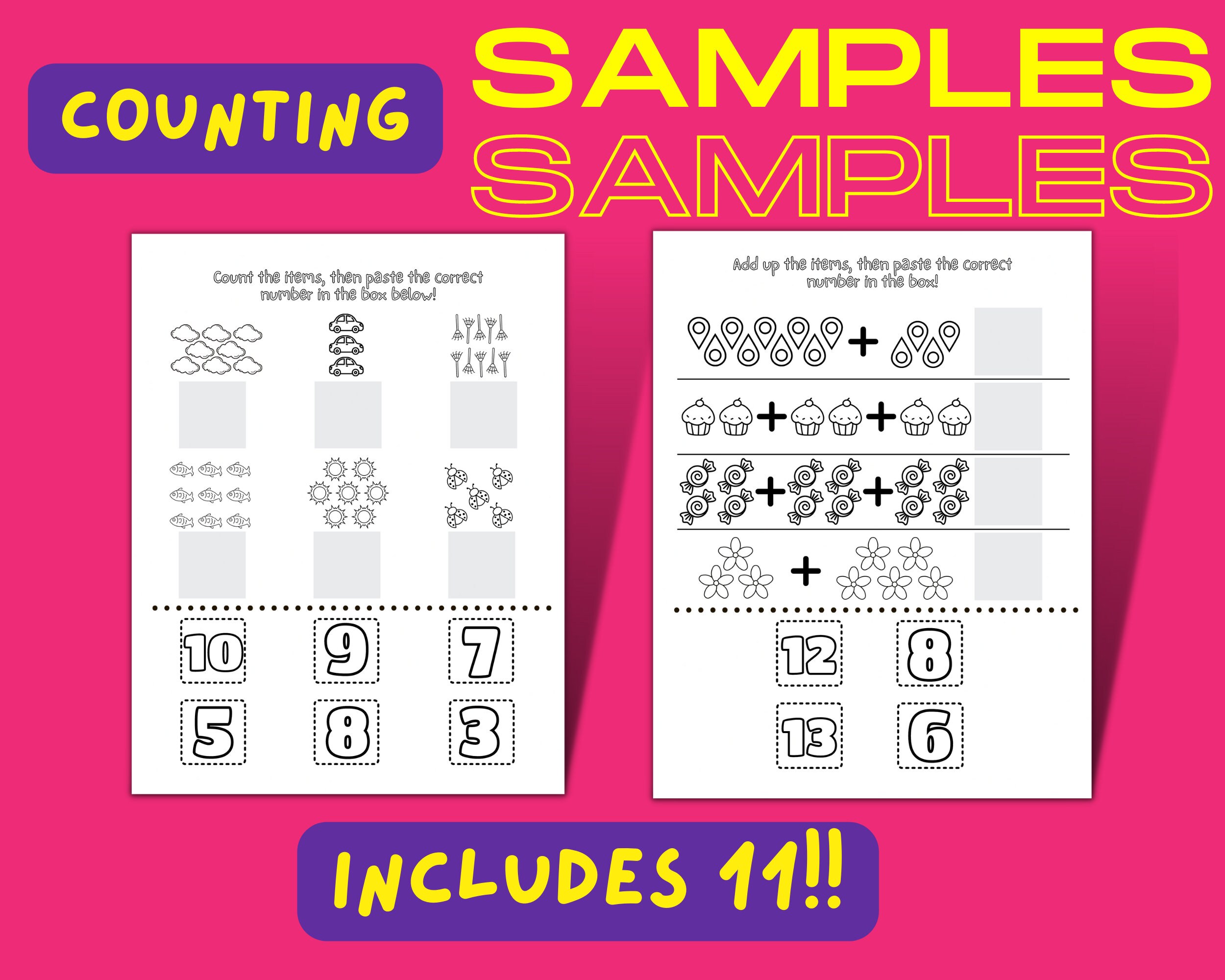 Printable Color, Cut, and Paste Activity Ages 3-5 PDF Download Ultimate ...