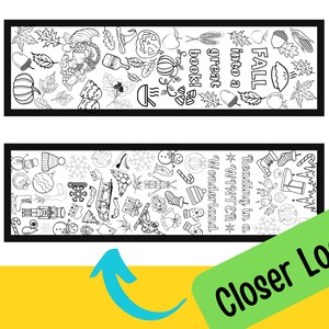 Coloring Bookmarks Printable for Kids | 4 Seasons Theme | PDF Download ...