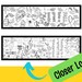 Coloring Bookmarks Printable for Kids | 4 Seasons Theme | PDF Download ...