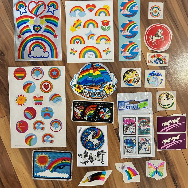 80s Stickers - Etsy