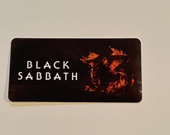 Black Sabbath Car Sticker - Etsy