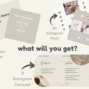 Branding Kit: 90 Green Instagram Canva Templates Canva Blogger Template ...