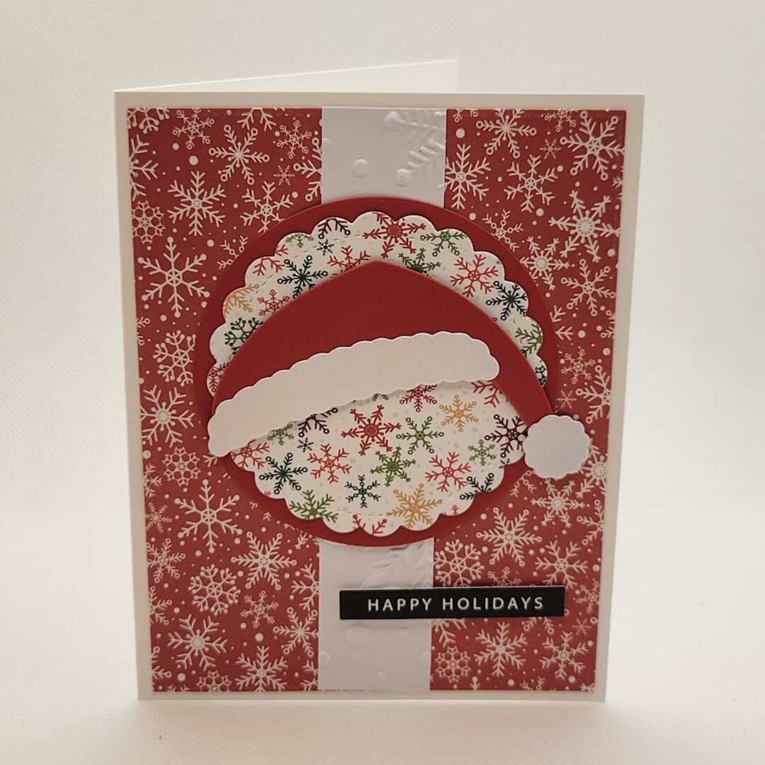 Card Kit Set, Card Kit, DIY Card Kit, DIY, Christmas Card Kit, Santa ...