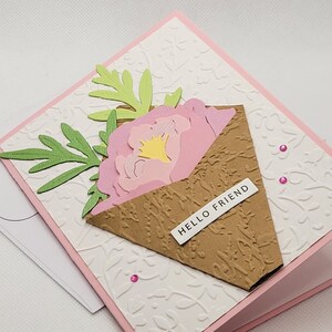 Handmade Card, Birthday Card, Hello Card, Thinking of You Card ...