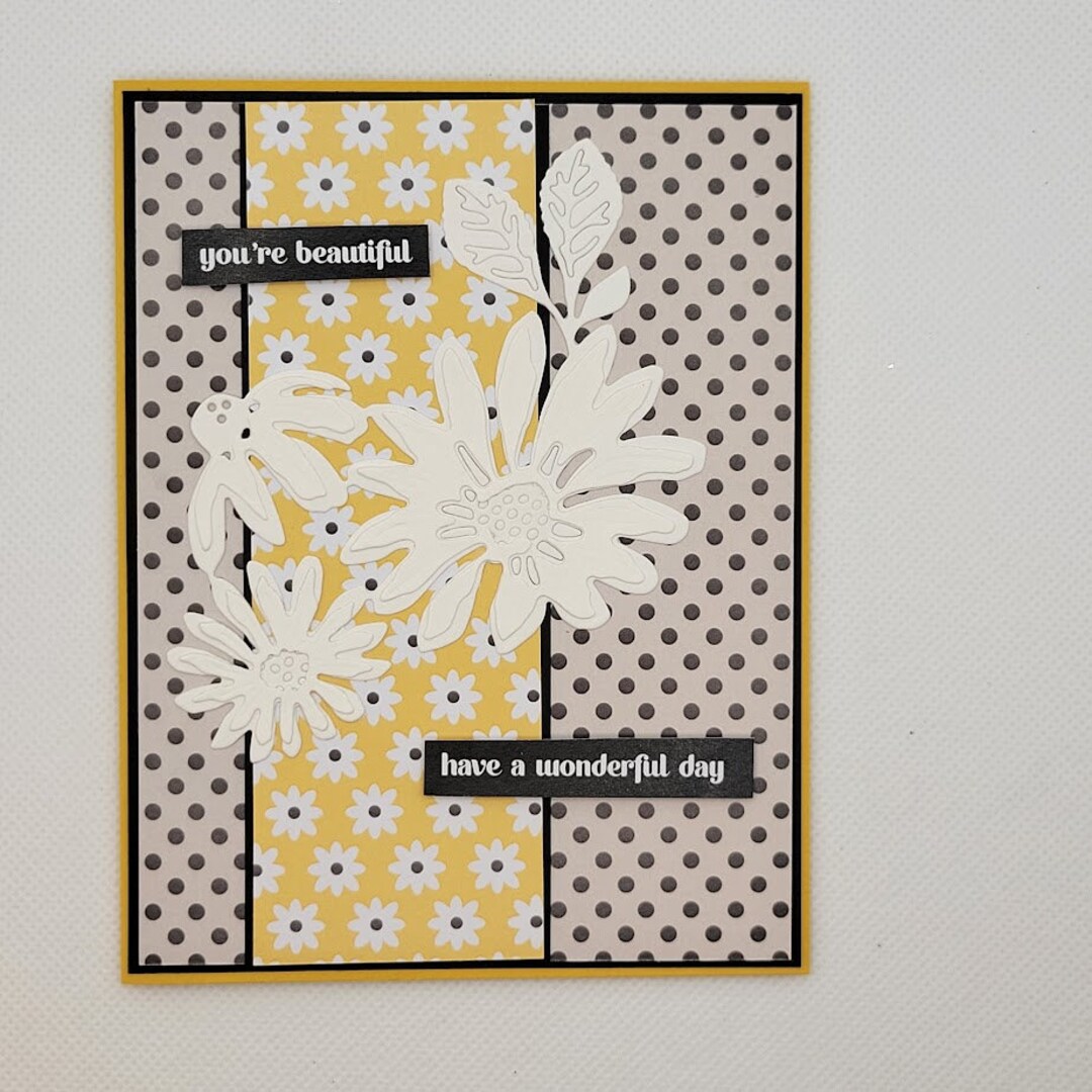 Handmade Card, Daisy Card, Floral Card, Birthday Card - Etsy