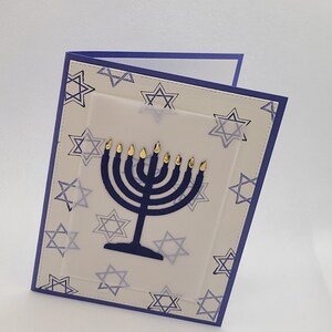 Hanukkah Cards, Handmade Hanukkah Cards, Menorah Cards - Etsy