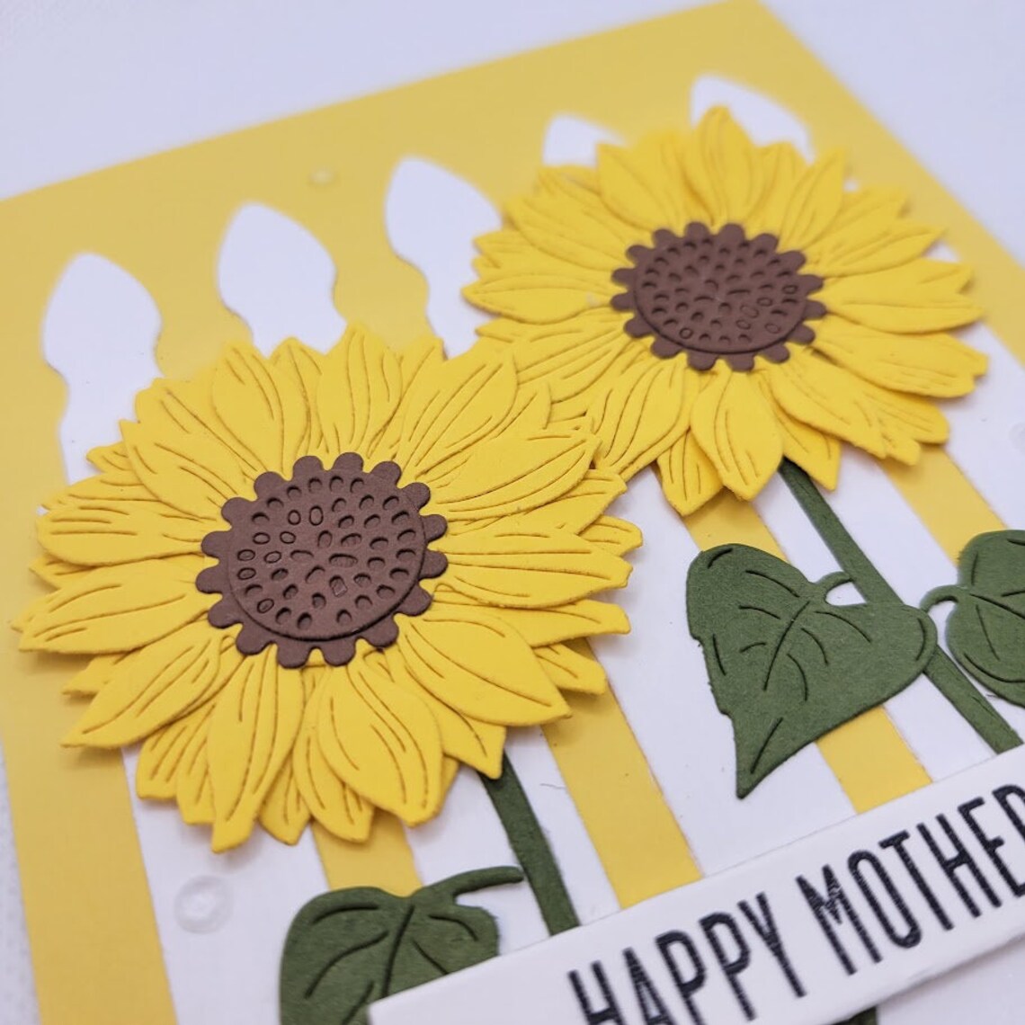 Mother's Day Card, Happy Mother's Day, Mom, Mother, Sunflower Card ...