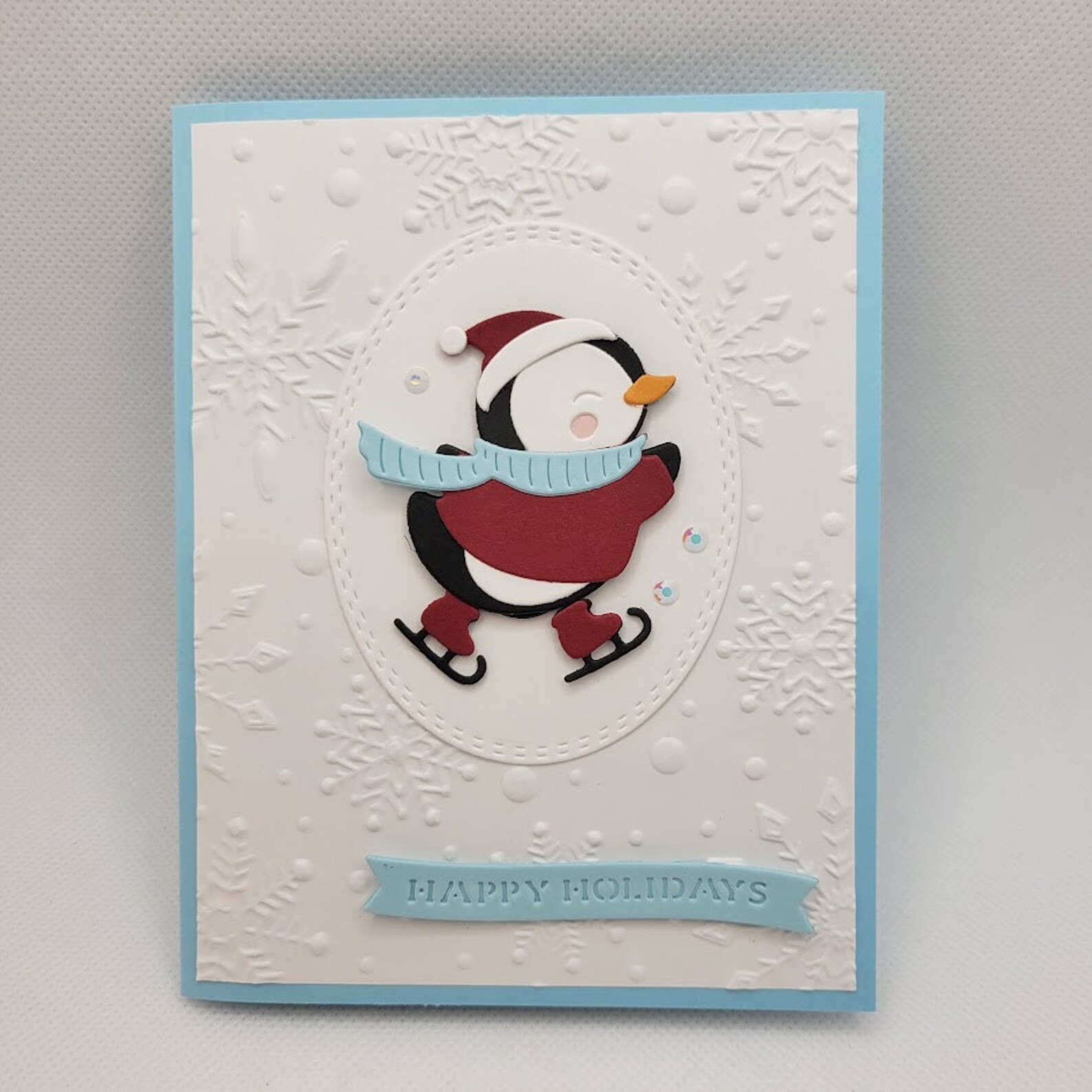 Merry Christmas Cards, Holiday Cards, Winter Cards, Penguin Cards ...