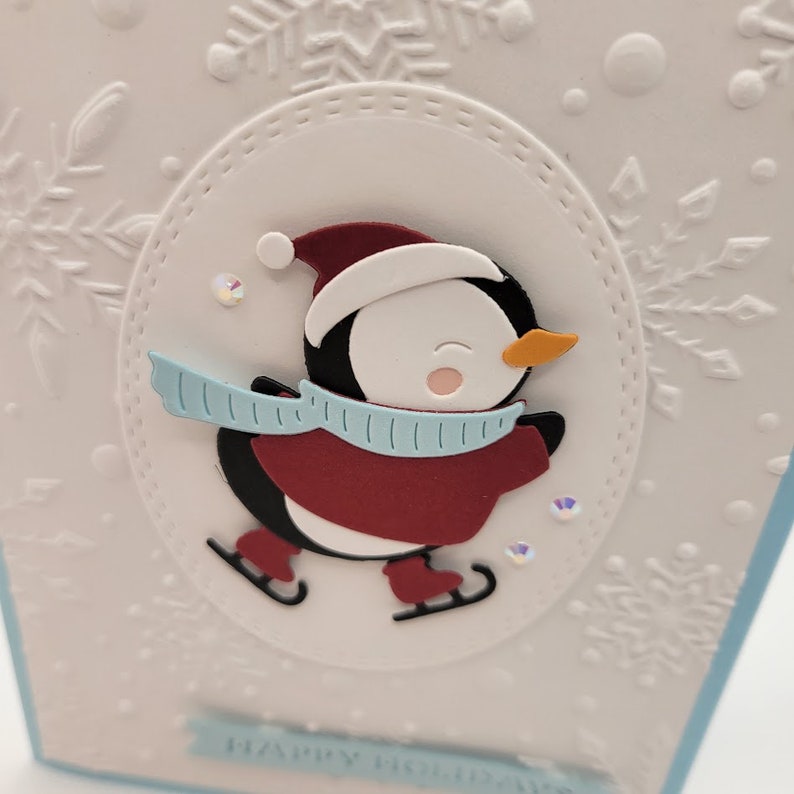 Merry Christmas Cards, Holiday Cards, Winter Cards, Penguin Cards ...