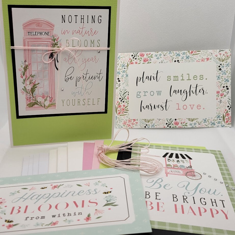 Card Kit DIY Set of 4 - Etsy