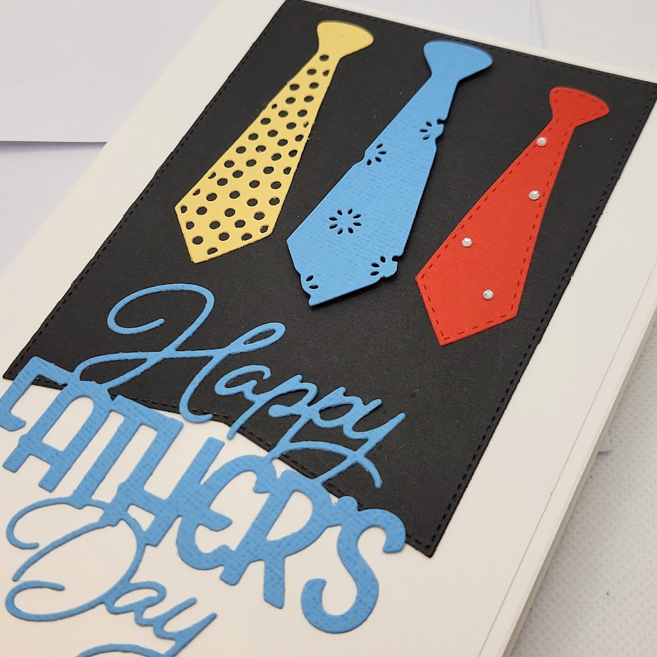 Father's Day Card, Happy Father's Day, Tie Card, Card for Him ...