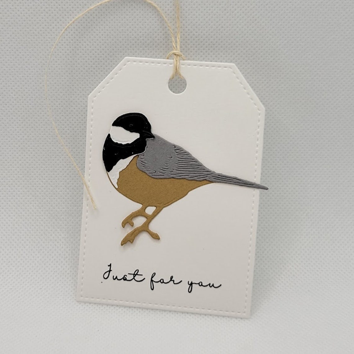 Chickadee Gift Tags Set of 4 - Etsy