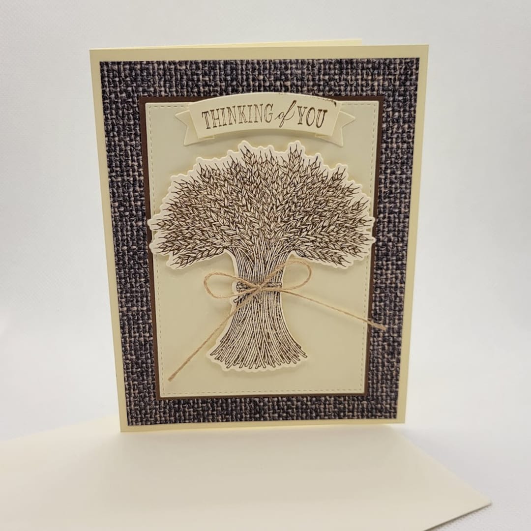 Thinking of You - Set of 4, Notecards, Stationery, Handmade Stationery ...