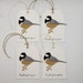 Chickadee Gift Tags Set of 4 - Etsy