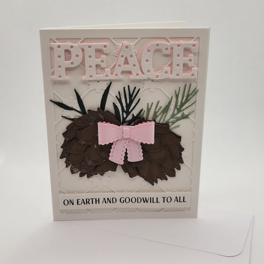 Handmade Christmas Cards Set of 4 - Etsy