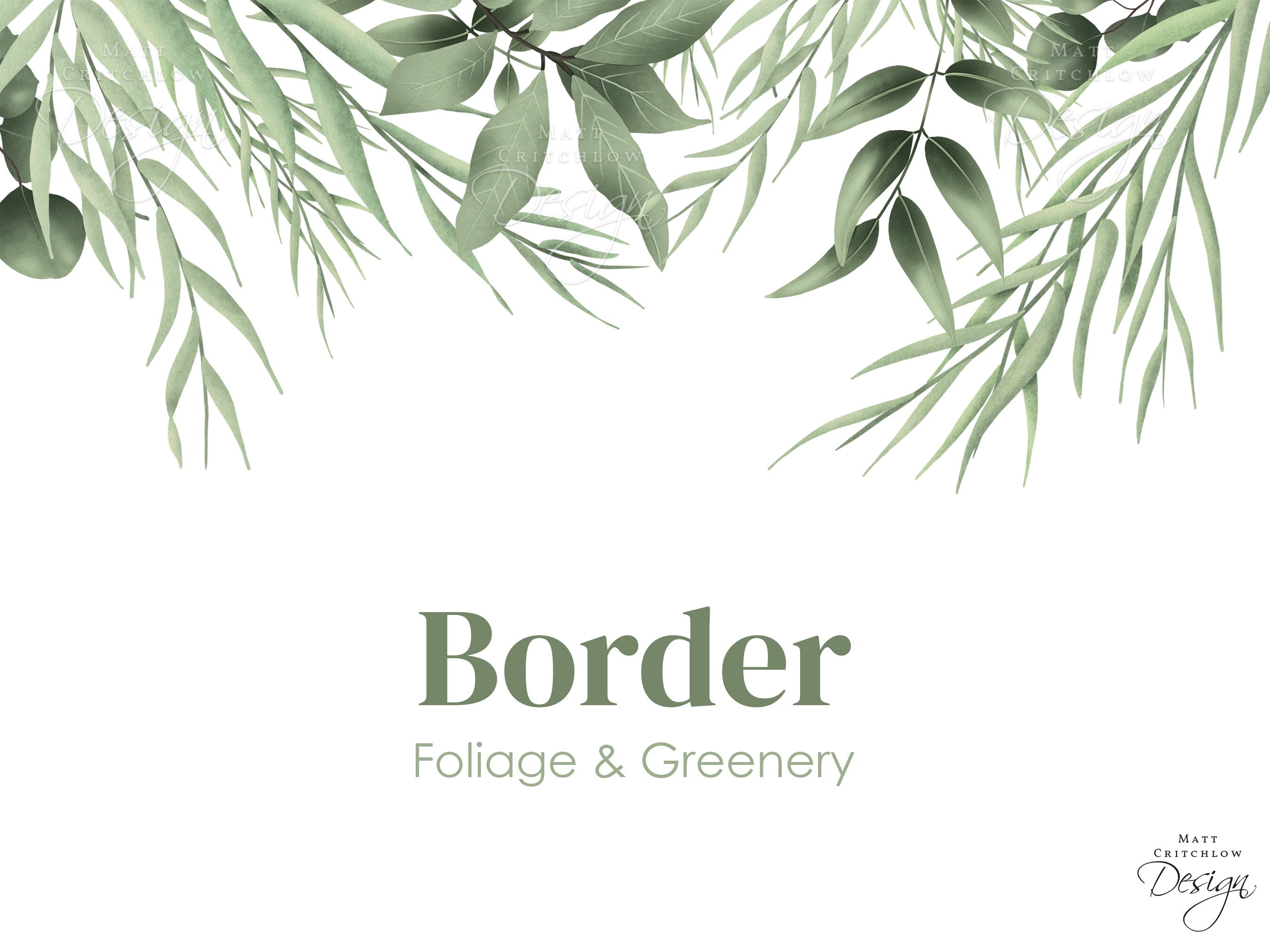 Clean And Green Clipart Borders