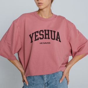 Yeshua - He Saves - College Style - Bible SVG PDF PNG Christian Cricut ...