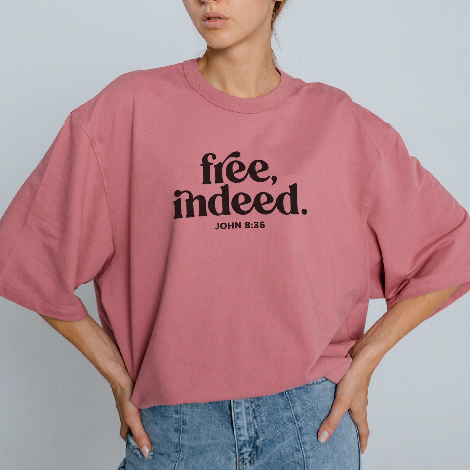 Free, Indeed. - John 8:36 Bible SVG PDF PNG Christian Cricut File - Etsy
