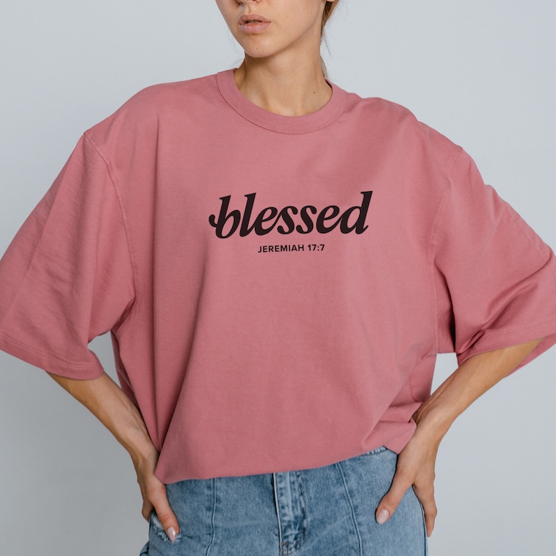 Blessed - Jeremiah 17:7 - Confirmation Svg Bible SVG PDF PNG Christian ...