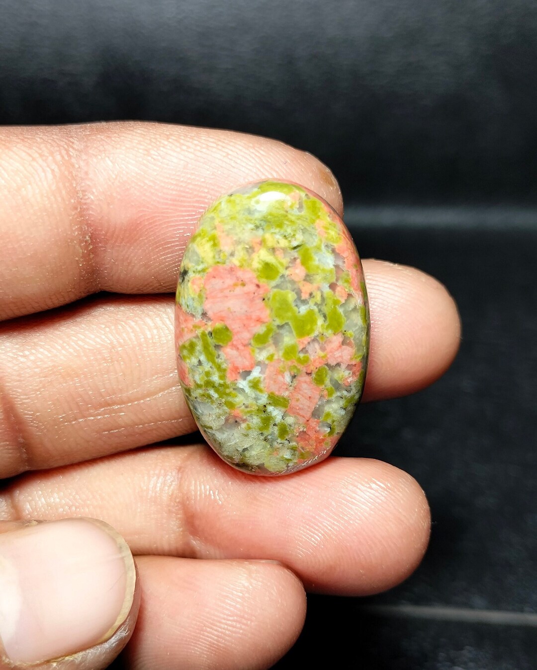 Amazing Unakite Gemstone Top Quality Unakite Jasper Cabochon Loose ...