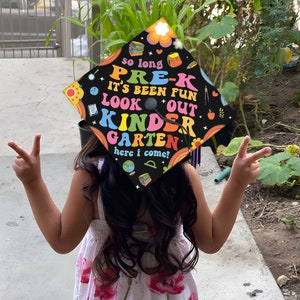 Personalized Kindergarten Nailed It Graduation Cap Topper, Kindergarten ...