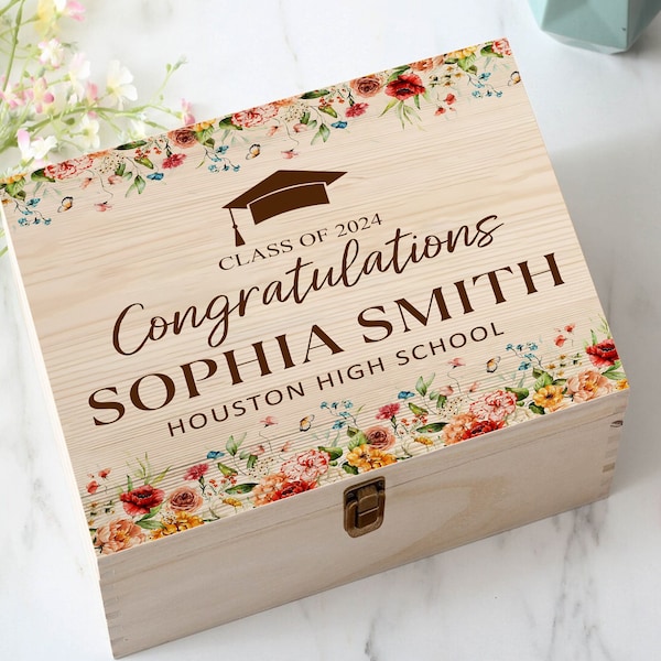 Graduation Card Box - Etsy