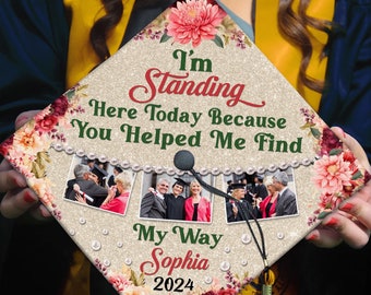 Personalized MSW Graduation Cap Topper, Social Worker Cap Topper ...