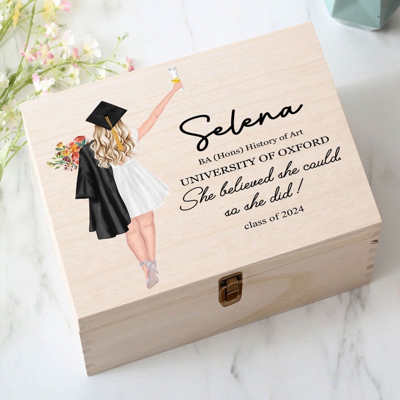 Graduation Card Box - Etsy