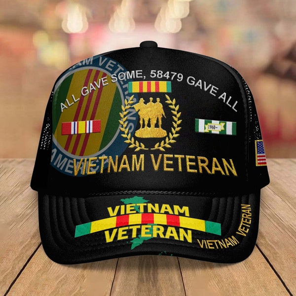 3d Cap Veteran - Etsy