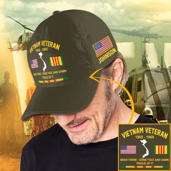 Viet Nam Veteran Cap - Etsy