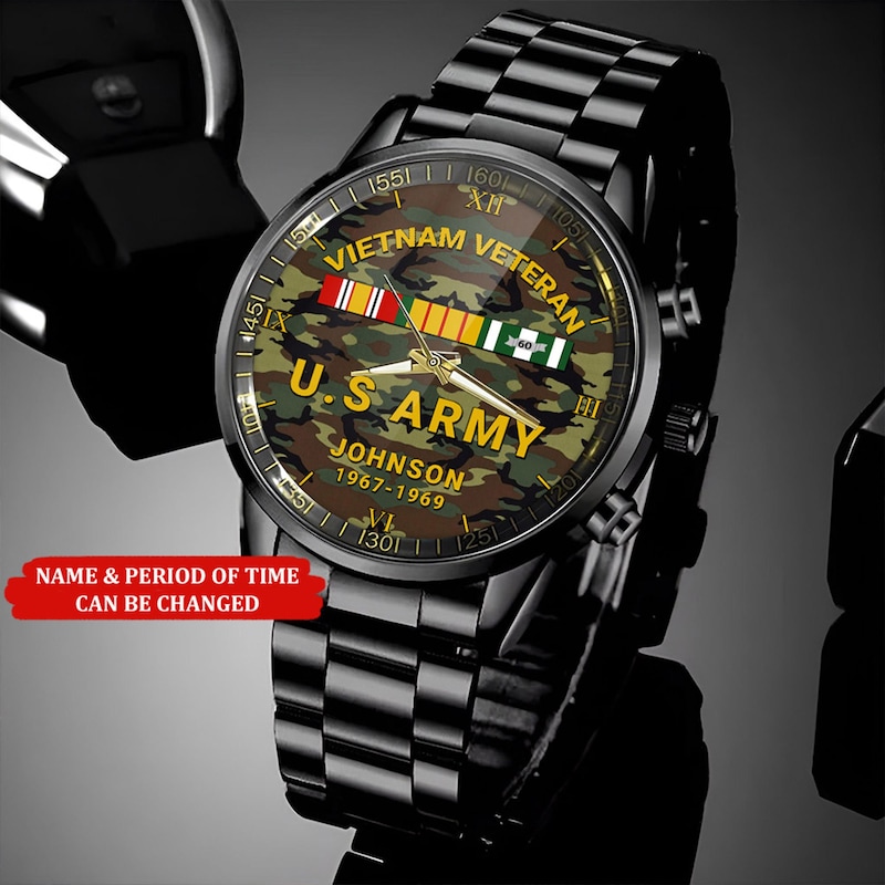 Us Army Veteran Watches - Etsy