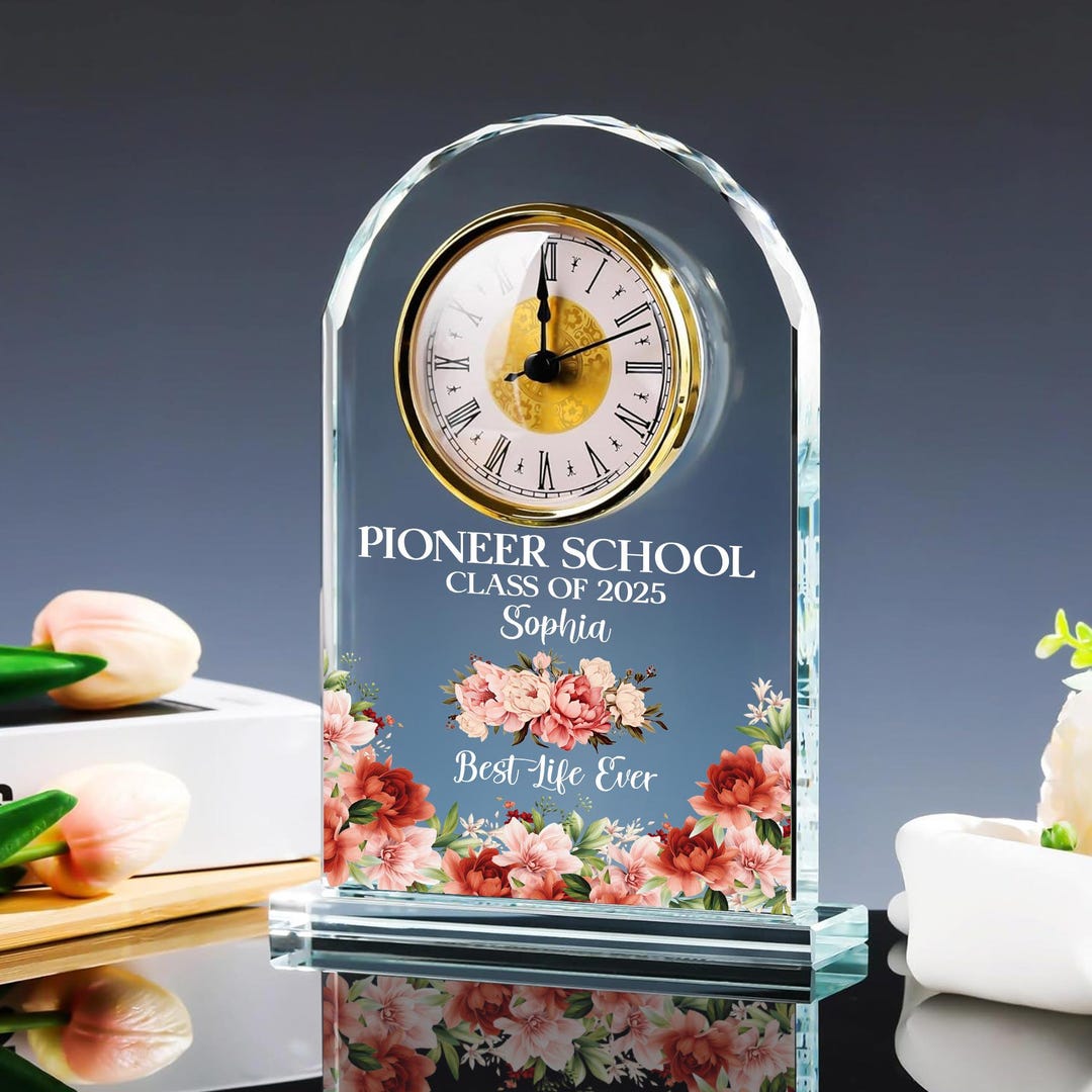 Custom JW Pioneer Acrylic Clock Plaque, Class of 2025, Pioneer Service ...