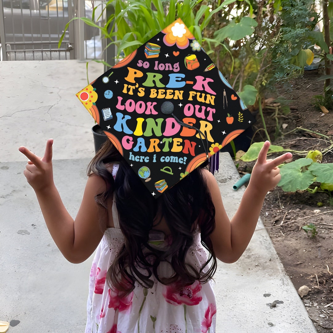Personalized Kindergarten Nailed It Graduation Cap Topper, Kindergarten ...